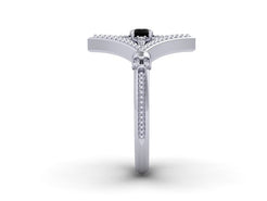 Webbed Skull Ring- UDINC0558 – Until Death, Inc.