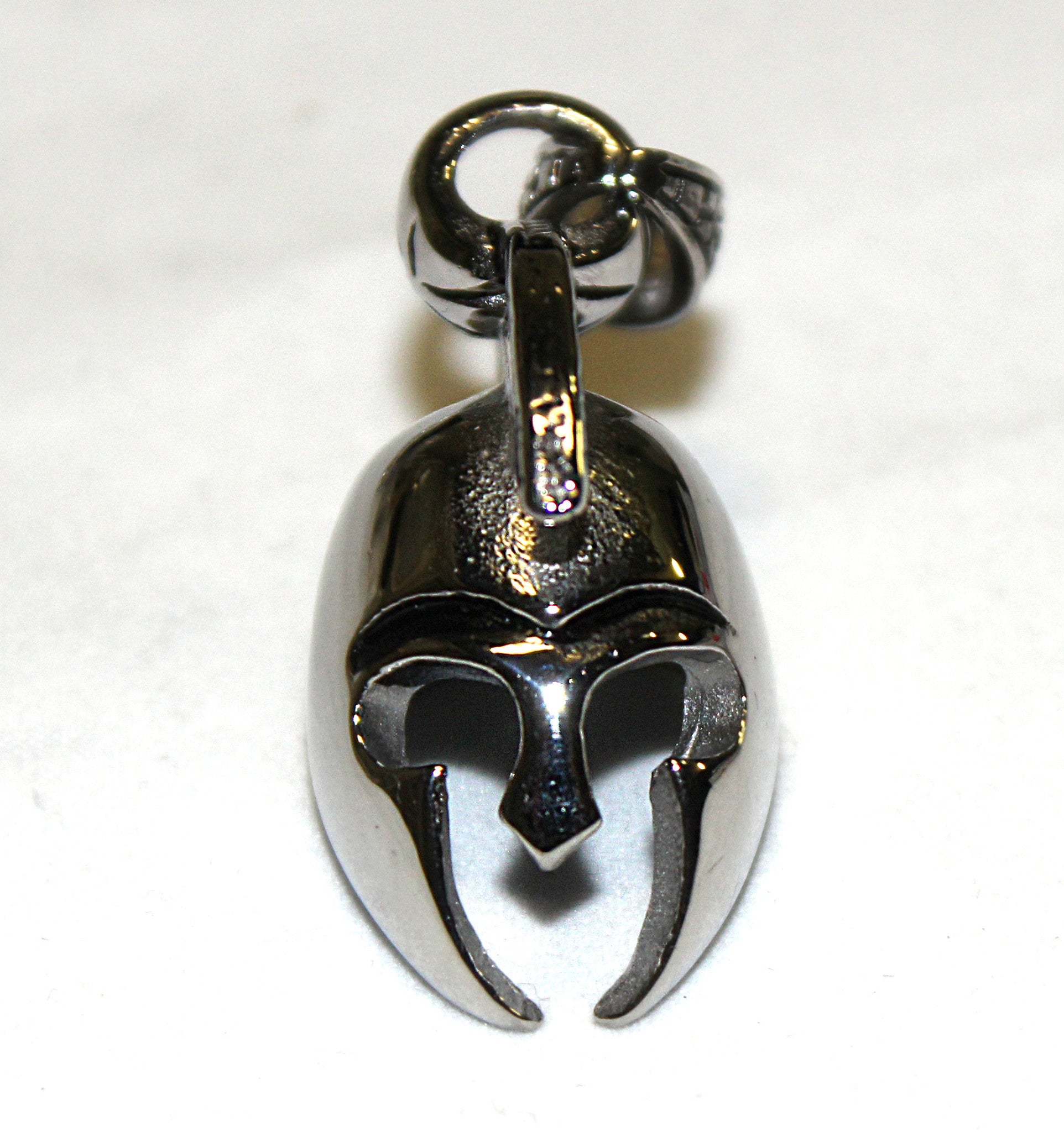 Stainless Steel Knight Helmet Pendant- UDINC0461 – Until Death, Inc.