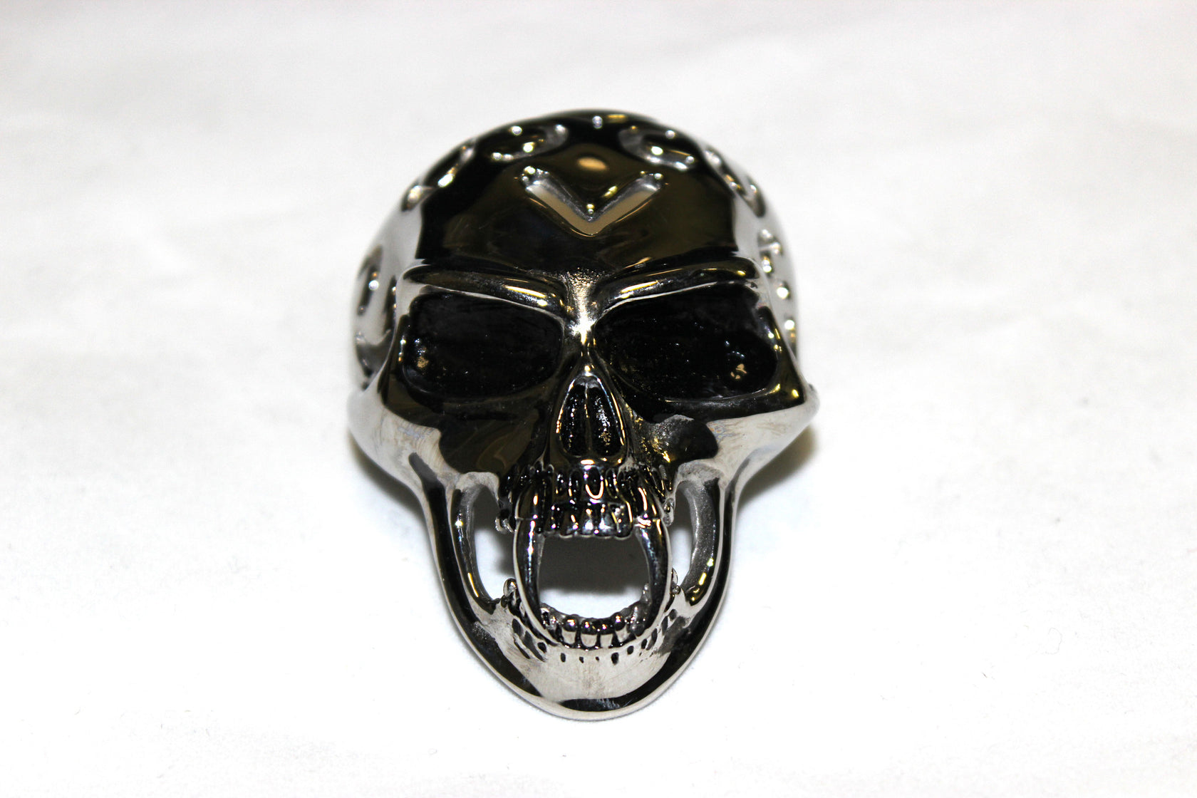 Stainless Steel Vampire Skull Pendant - UDINC0469 – Until Death, Inc.