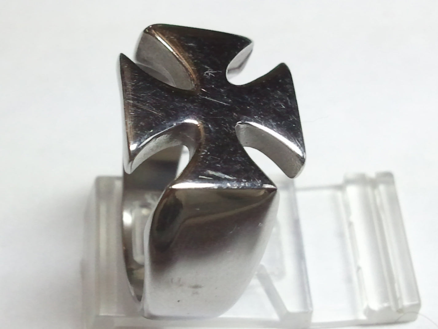 Iron Cross Ring. 925 Sterling Silver Ring-UDINC0039A – Until Death, Inc.
