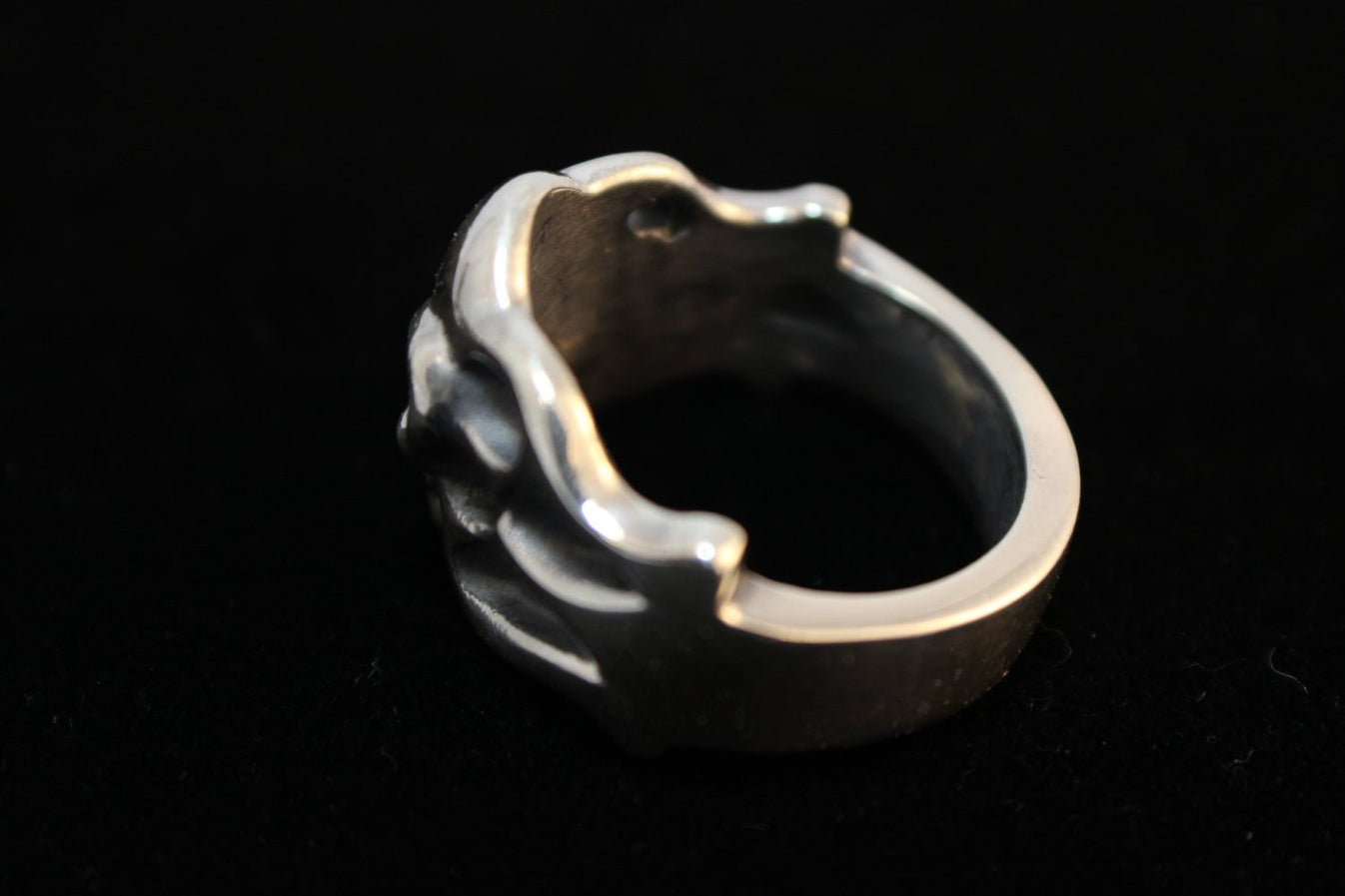 Ghost Rider 925 Sterling Silver Ring. All US Sizes. Custom Made to Ord ...