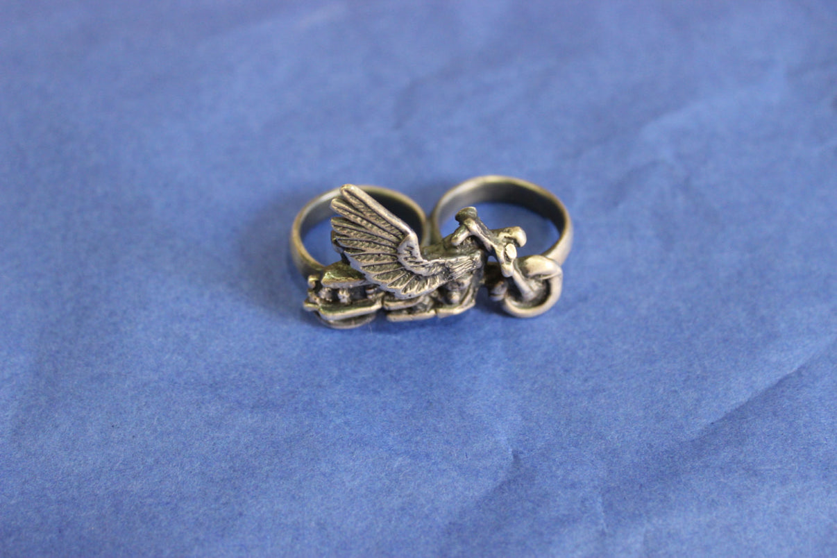 Two Finger Biker Ring – Until Death, Inc.